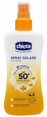 SPREJ ZA SUNCANJE BABY SPF 50+ CHICCO 150ML
SPREJ ZA SUNCANJE BABY SPF 50+ CHICCO 150ML