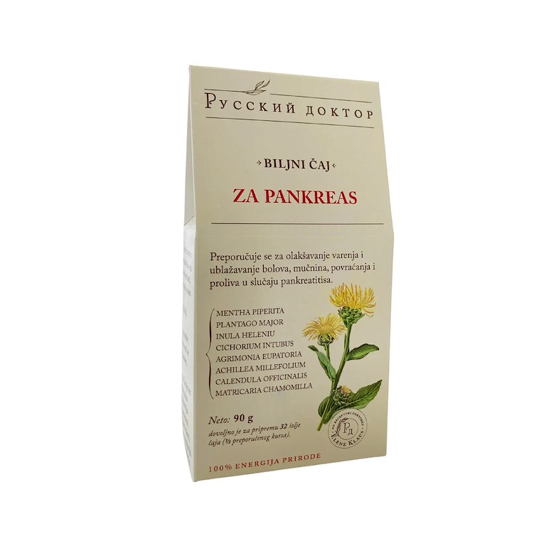 РУССКИЙ ДОКТОР Čaj za pankreas, 90 g