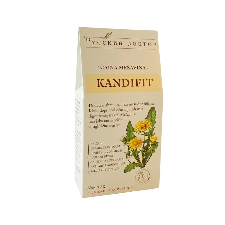 РУССКИЙ ДОКТОР Čaj kod kandide Kandifit, 90 g