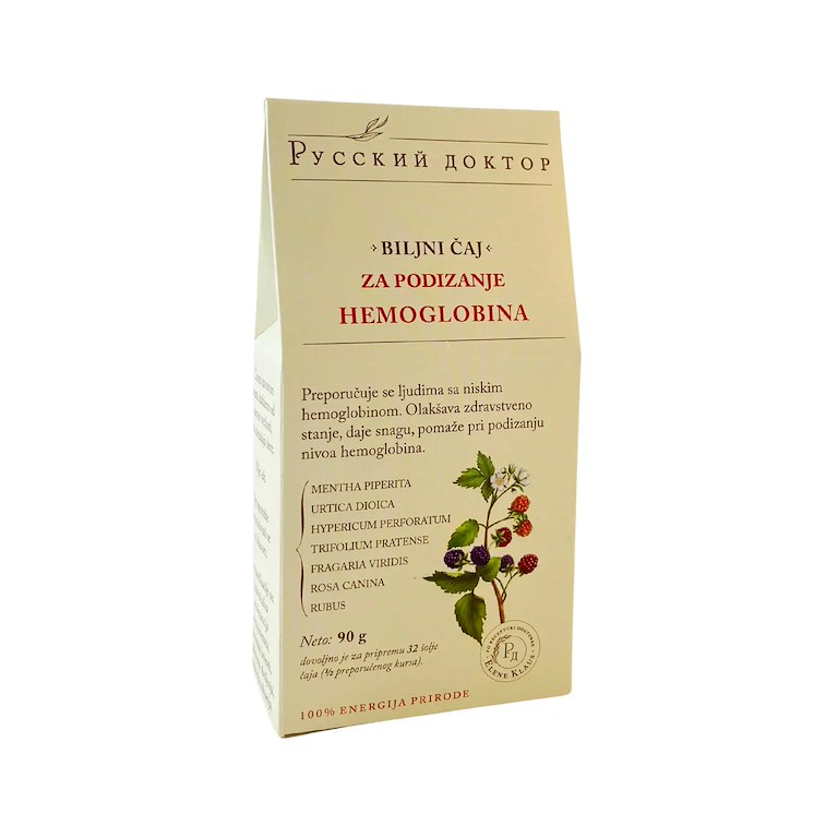 РУССКИЙ ДОКТОР Čaj za podizanje hemoglobina, 90 g