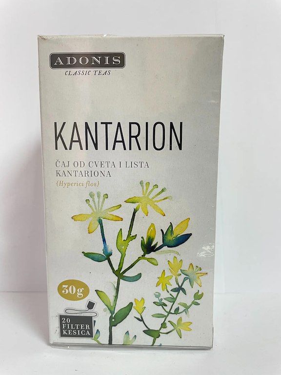 Adonis Čaj od cveta i lista kantariona, Filter, 30g