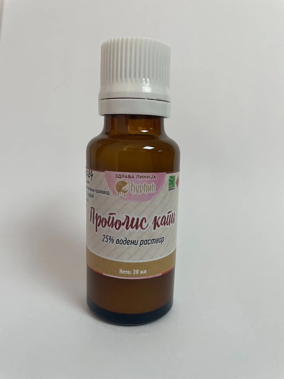 Zdrava linija Đurđić Propolis kapi, 25% vodeni rastvor, 30ml