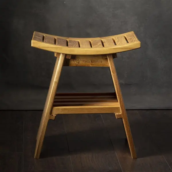 LME Tuš Drvena stolica, Bagrem, 45x45 cm