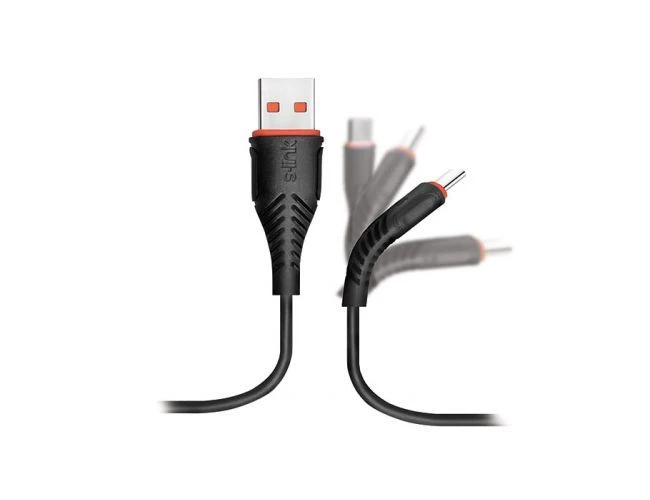 S-link Swapp SW-C595 kabl za punjač USB A (muški) na micro USB B (muški) 1.2m crni