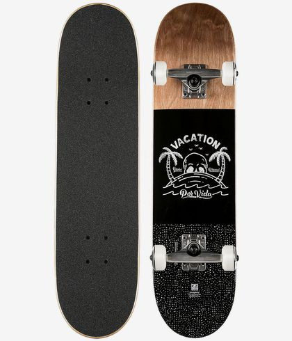 GLOBE POR VIDA 7.6 BRWNBLK SKATEBOARD