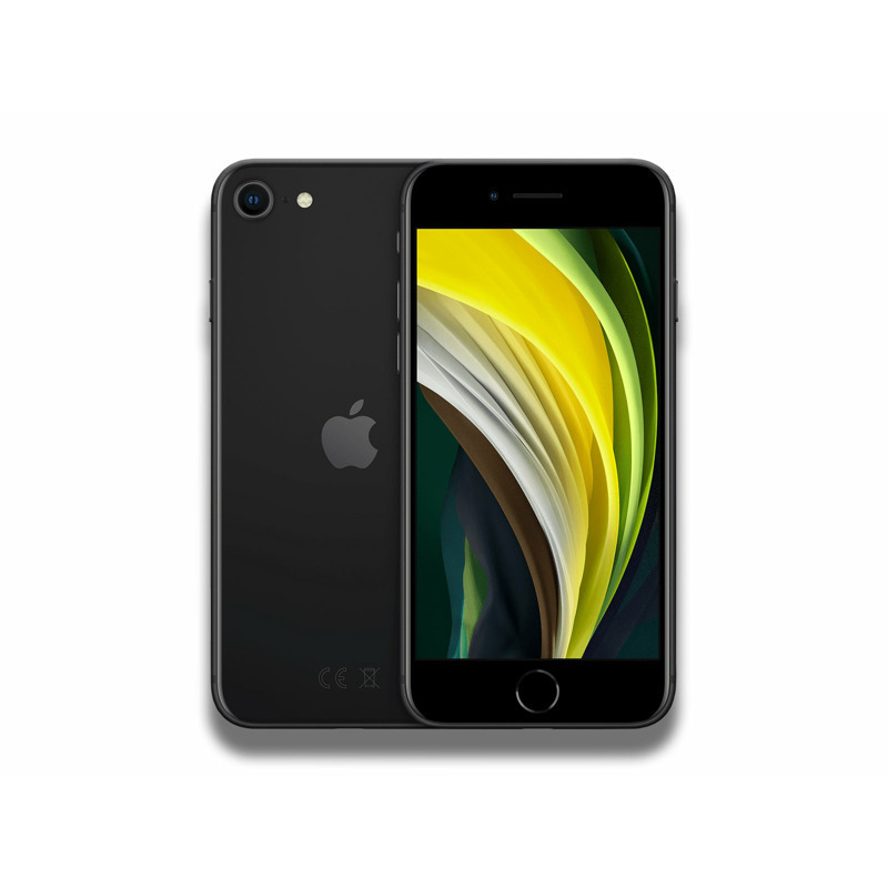 Apple iPhone SE 2020 A13 6-Core 3GB RAM 128GB 4.7 Retina IPS iOS 17.4 crni