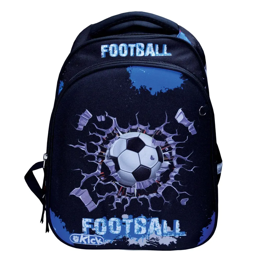 KICK Predškolski ranac za dečake 30x23cm FOOTBALL 2 teget