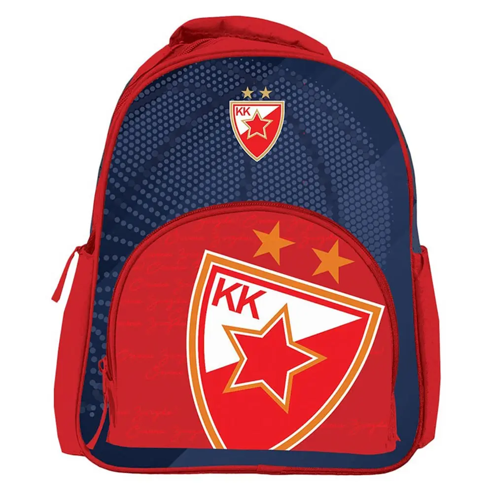 KICK Predškolski ranac 35x26x13cm CRVENA ZVEZDA crveno-teget