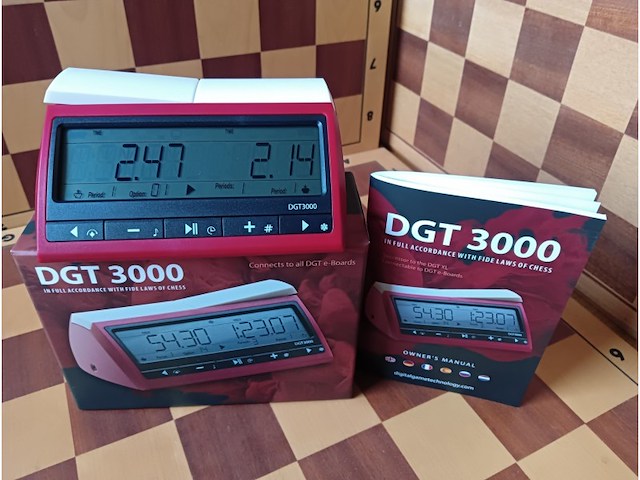 Sahovski Sat DGT 3000 (Extra Model)