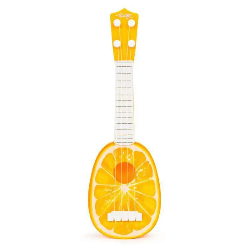 ECO TOYS Ukulele gitara za decu Narandža, Narandžasta