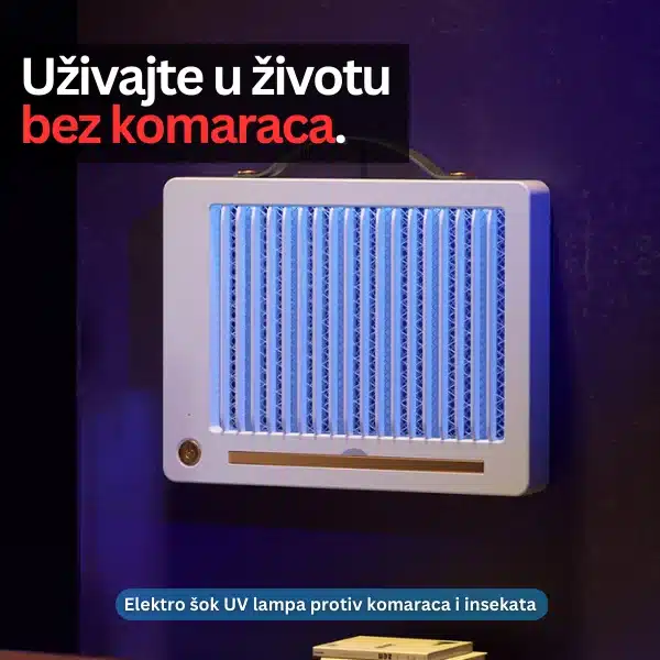 Elektro šok UV lampa protiv komaraca i insekata