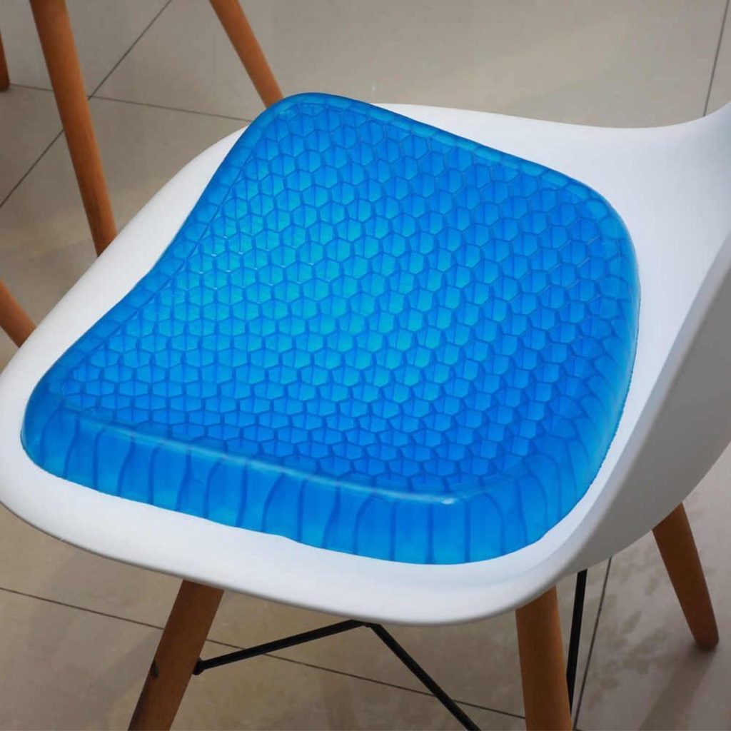 Silikonski jastuk za pravilno i udobno sedenje