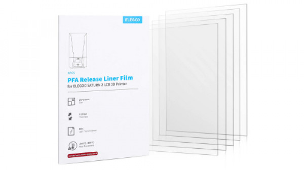 Saturn 2 / Saturn 8K PFA Film - 5 pcs