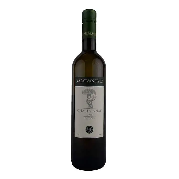 RADOVANOVIĆ Chardonnay belo vino 0.75l