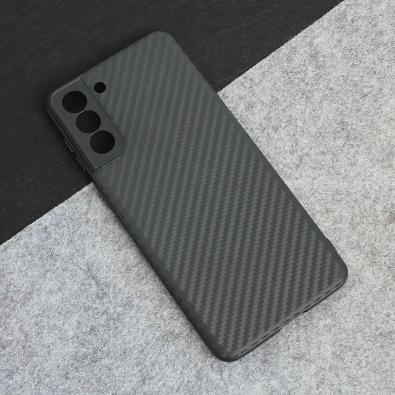 Maska Carbon fiber za Samsung G996F Galaxy S21 Plus crna