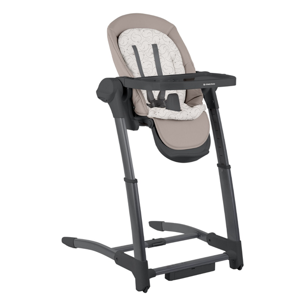 Kikka Boo Električna ljuljaška i stolica za hranjenje za bebe Prima 3in1 Beige KKB60081