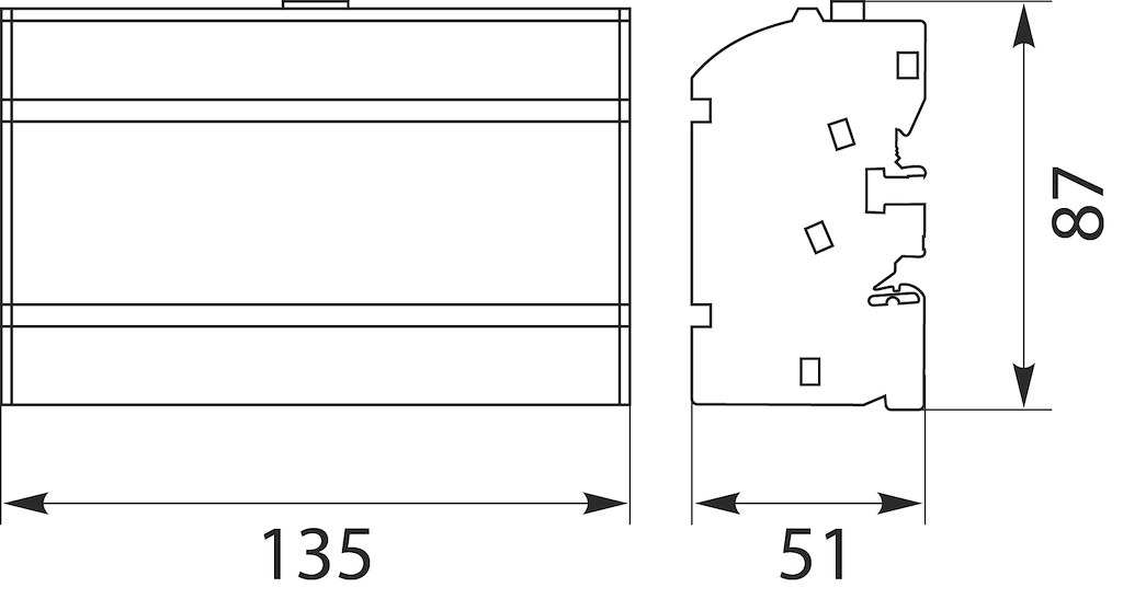 DISTRIBUTIVNI BLOK BRZ 4X15