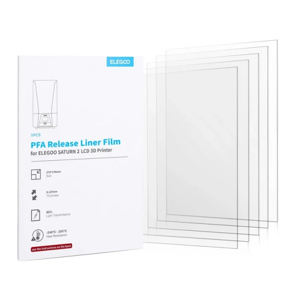 Saturn 2 / Saturn 8K PFA Film - 5 pcs