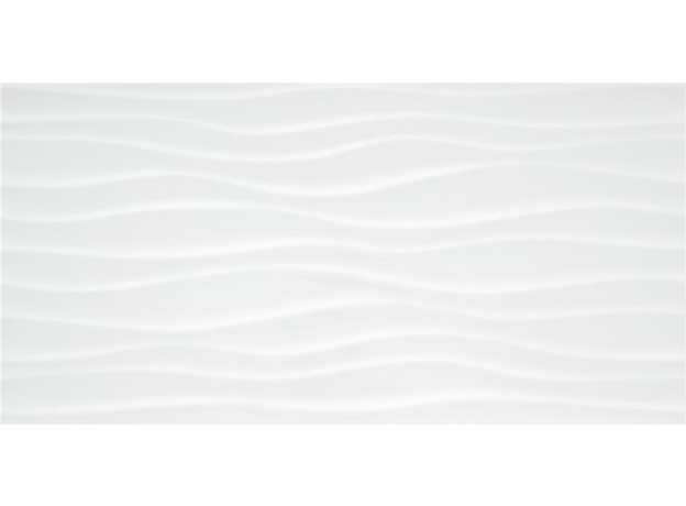 Aspen Waves Blanco Brillo 30x60cm