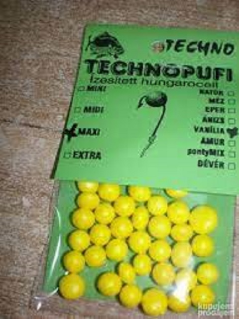 Techno puffi-Maxi stiroporne kuglice VANILA