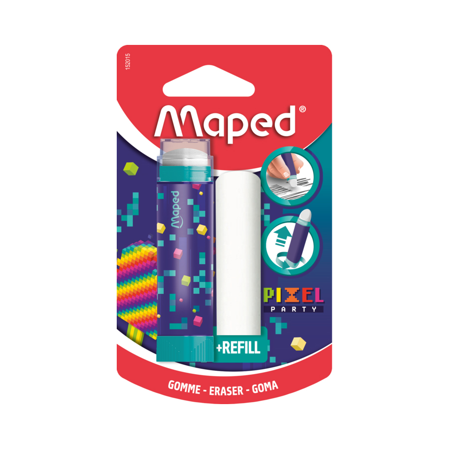 GUMICE ZA BRISANJE MAPED PIXEL STIK + REFIL