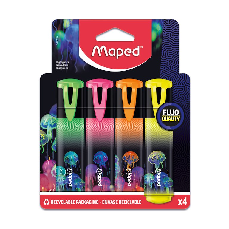 Tekst MARKER MAPED FLUO`PEPS DEEPSEA