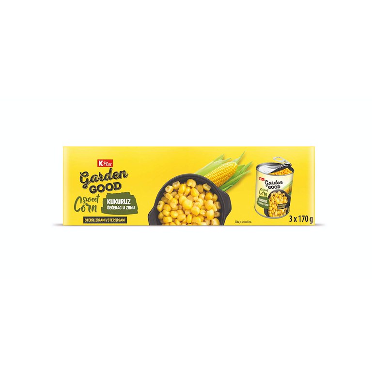 Garden good kukuruz šećerac 3x170g garden good k plus