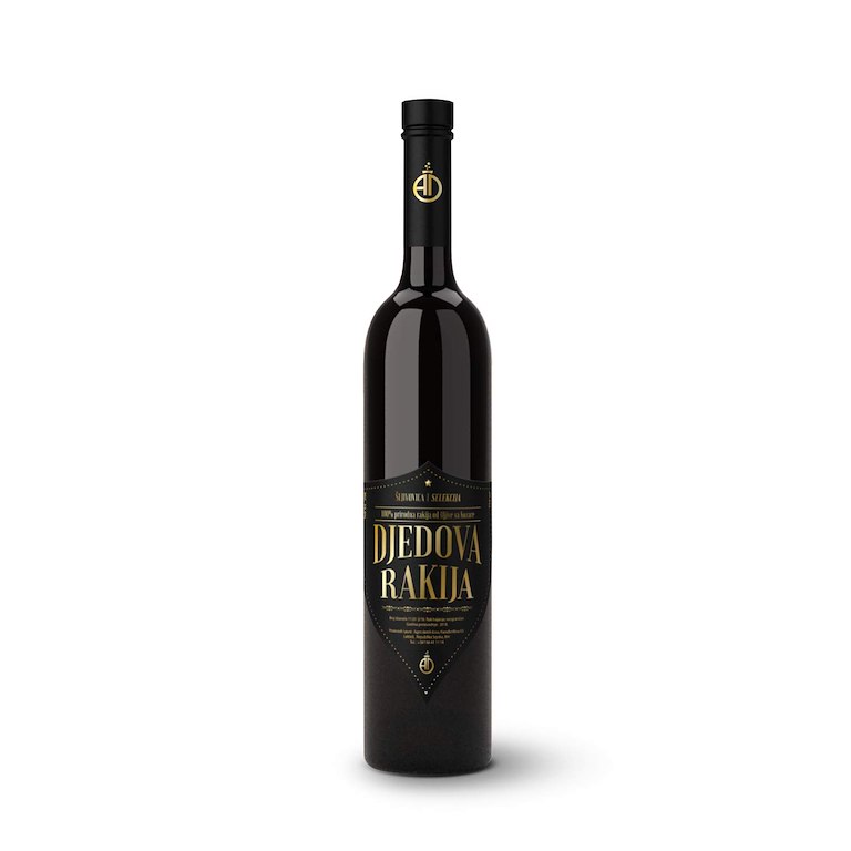 Ðedova rakija šljiva 0.75l ðedova