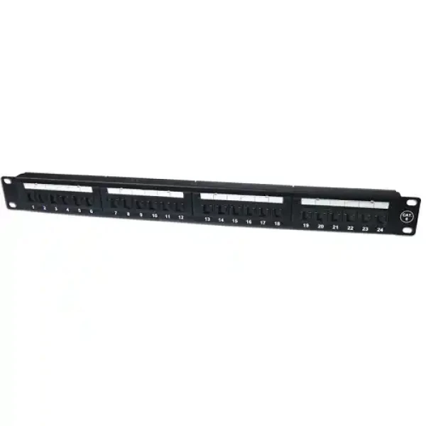 Patch panel 190.5U sa 24RJ-45 STP kat.6A Fully Shielded,SP6a-24-0.5U