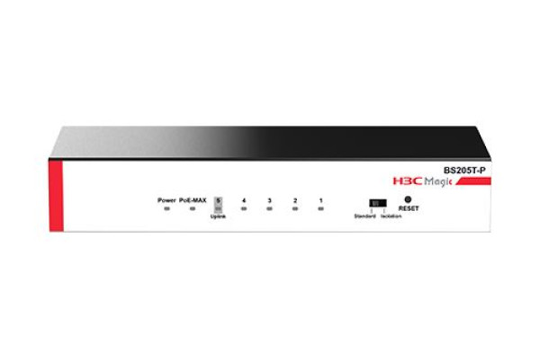 H3C Magic BS205T-P 5G PoE 57W Ethernet Switch