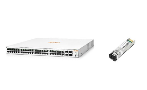 Aruba Instant On 1930 48G 4XSFP+ PoE 370W + SFP+ modul 10G