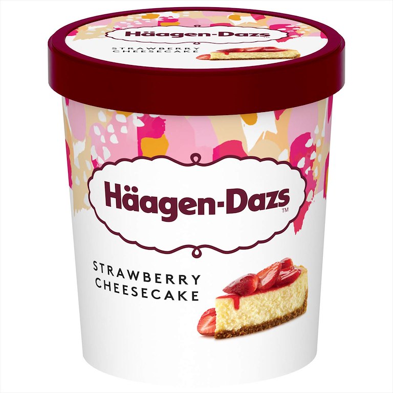 Haagen Dazs sladoled strawberry cheesecake 460ml