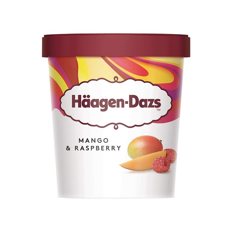 Haagen Dazs sladoled mango raspberry 460ml haagen dazs