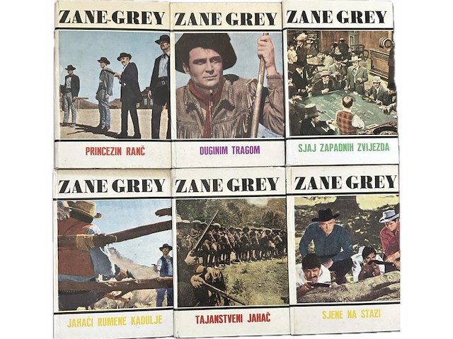 Zane Grey 1-6