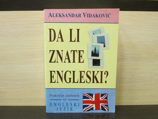 DA LI ZNATE ENGLESKI - Aleksandar Vidaković