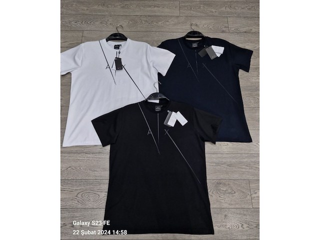 Armani teget muska majica XXL 3XL 4XL 5XL 6XL A30