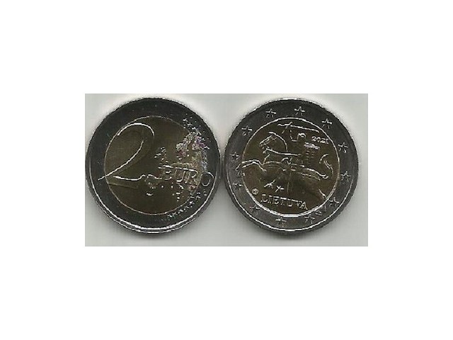 Litvanija 2 euro 2021. UNC