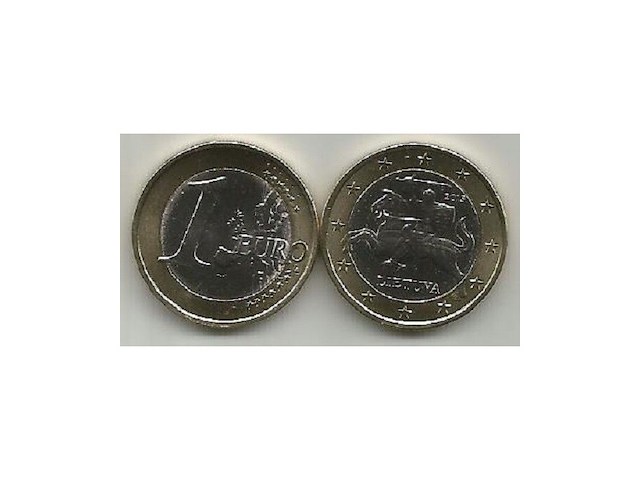 Litvanija 1 euro 2015. UNC