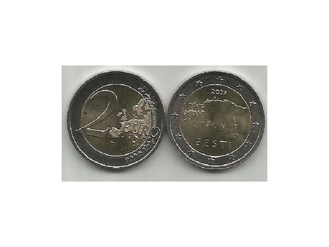 Estonija 2 euro 2023. UNC