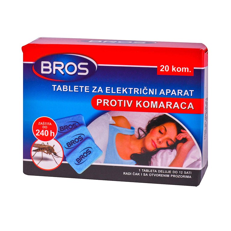BROS Tablete BROS protiv komaraca za električni aparat BROS