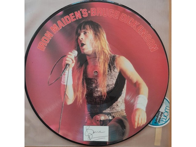 Bruce Dickenson  – Interview Picture Disc UK 1986