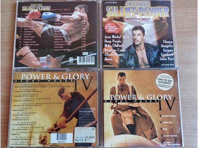 Henry Maske/Power+Glory IV+Andy Hug//Silent Power-V.A.