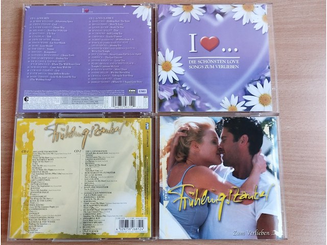 I Love...+Fruhlingszauber - Various Artists 2+2Cds