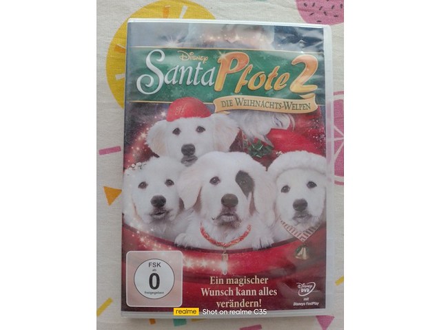 DVD CRTANI FILM - DISNEY SANTA PFOTES 02