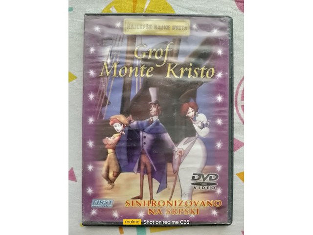 DVD CRTANI FILM - GROF MONTE KRISTO