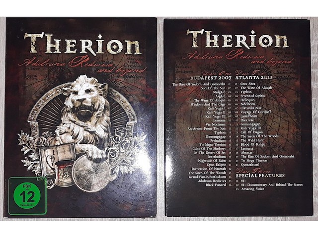 Therion – Adulruna Rediviva And Beyond 3xDVD, Digibook