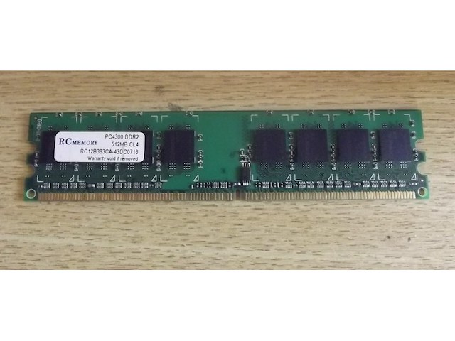 RC Memory 512mb ddr2