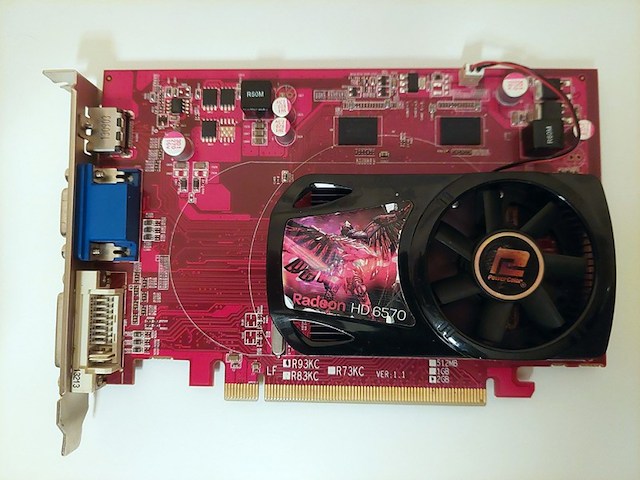 Graficke kartice Radeon HD 6570, HIS 6670, Gigabyte GV