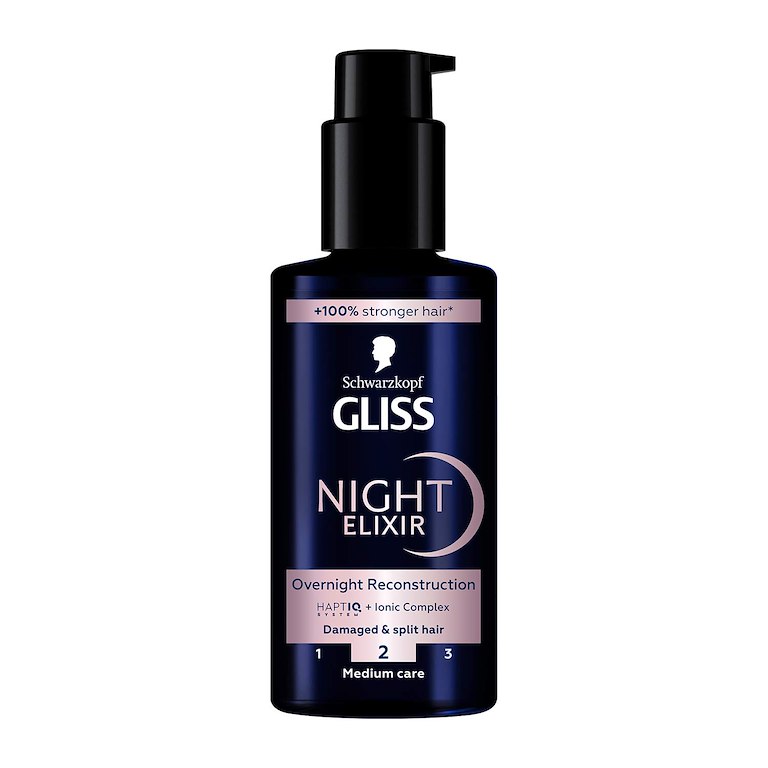 Gliss serum night elixir split ends 100ml gliss