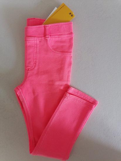 H&M roze pantalone, vel. 116 NOVO